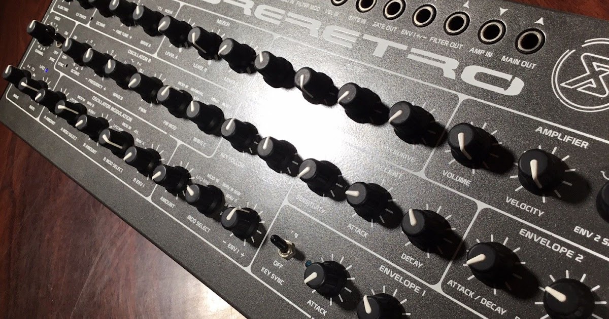 MATRIXSYNTH: Future Retro XS Semi Modular Analog Synthesizer