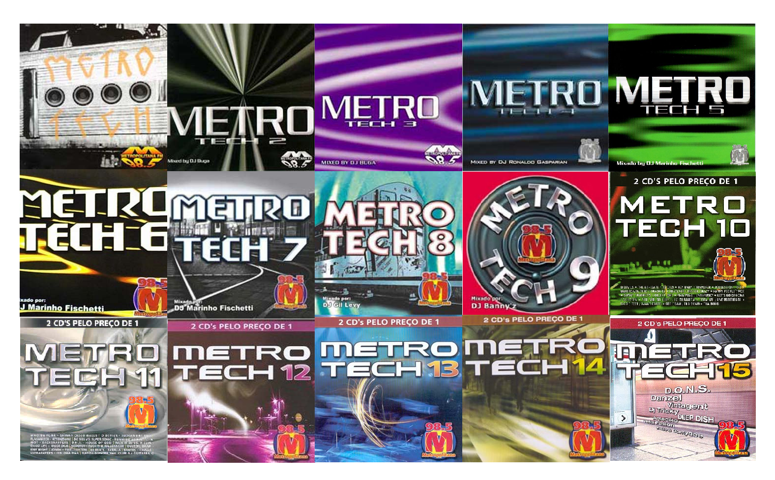 Seja Bem Vindo: Coleção Metrotech (Metropolitana - SP)