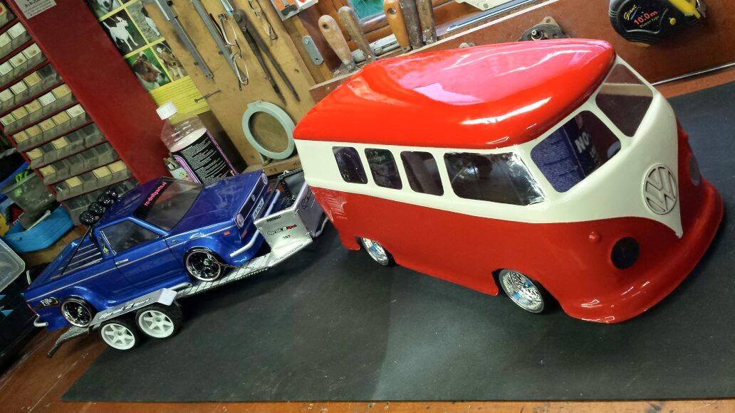 VIP RC BODY: VW T1 Bus/Pickup
