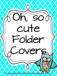 Classroom Freebies Too: Student Folders Freebie!