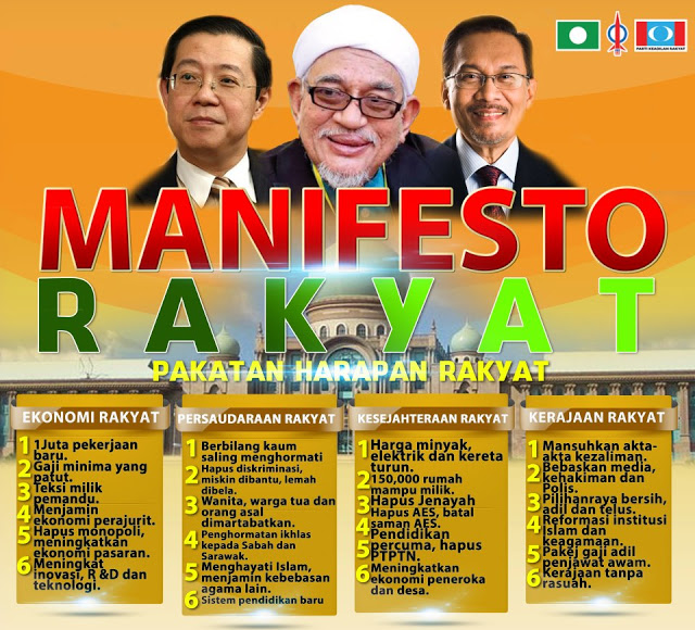 MINDA RAKYAT: MANIFESTO RAKYAT DARI PAKATAN HARAPAN RAKYAT