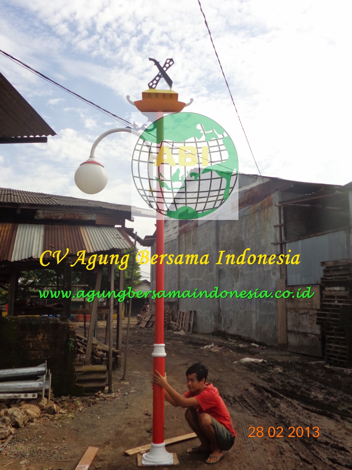 Jaya Abadi Tiang Antik Tiang Lampu Antik Tiang Lampu Taman Jalan