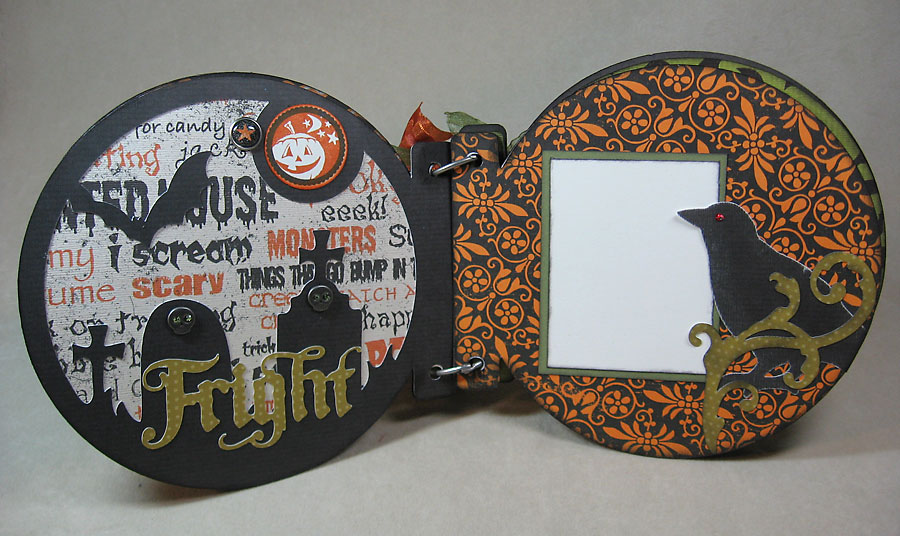 Virtual Open House Preview - Halloween Circle Mini Album