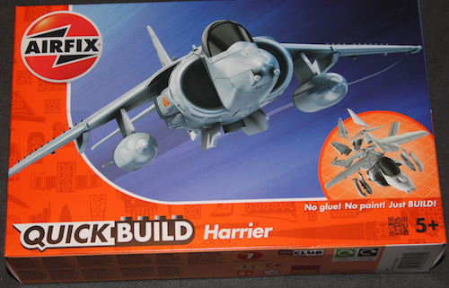 ultravanillasmurf: Airfix Quickbuild Harrier kit
