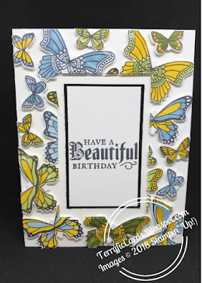 Terryfic Cards: Butterfly Floating Frame