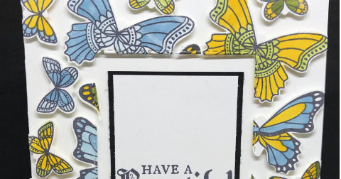 Terryfic Cards: Butterfly Floating Frame