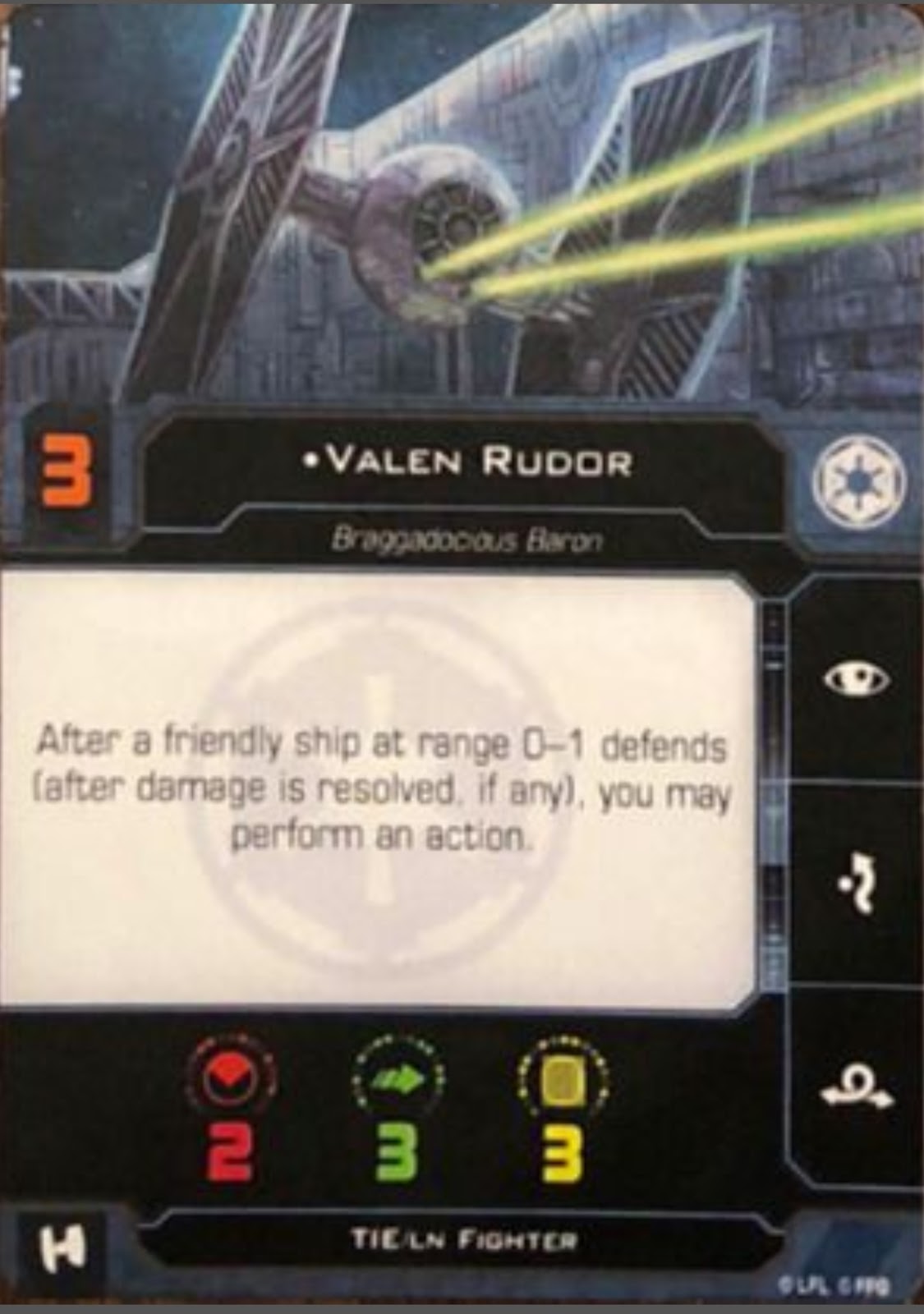 "Mis mierdas" de X-wing