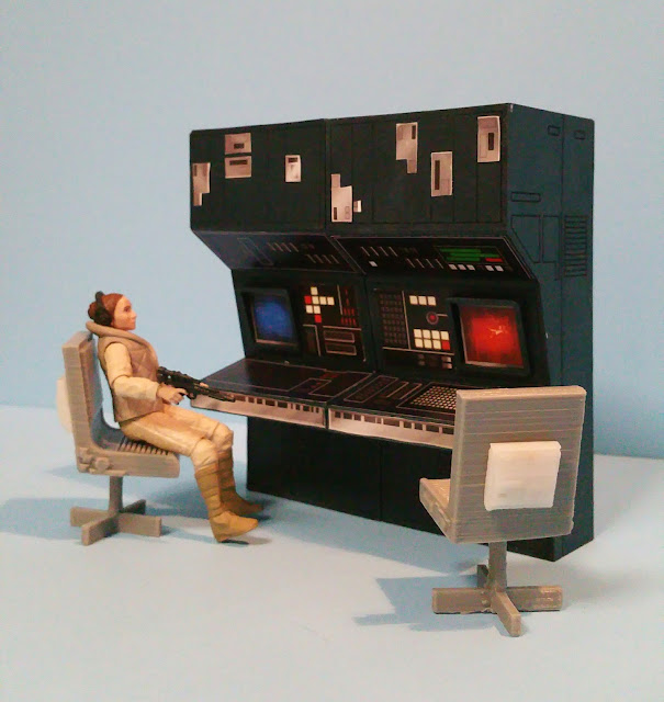 Star Wars: Customs for the Kid: "ECHO BASE COMPUTER CONSOLES" painted ...
