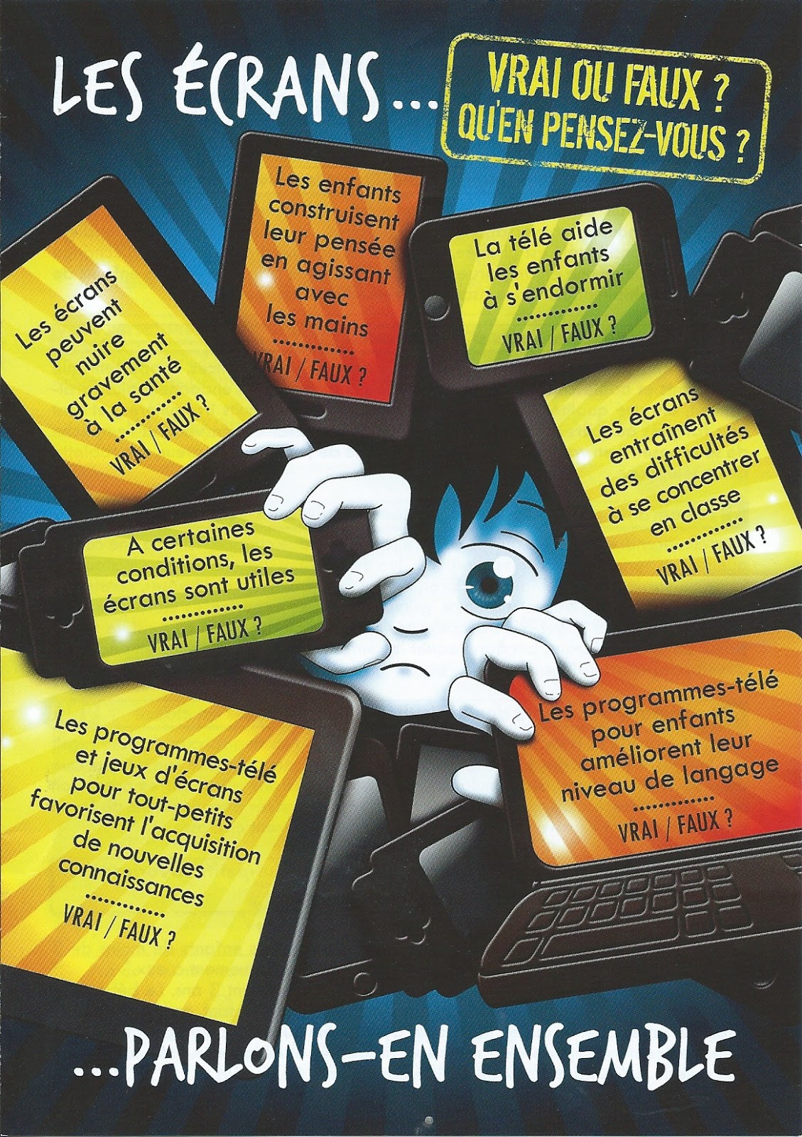 Notre Dame d'Oé: Prévention : les enfants acros aux écrans