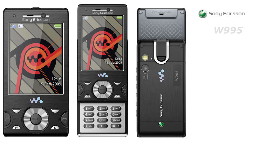 mobile: Sony Ericsson W995