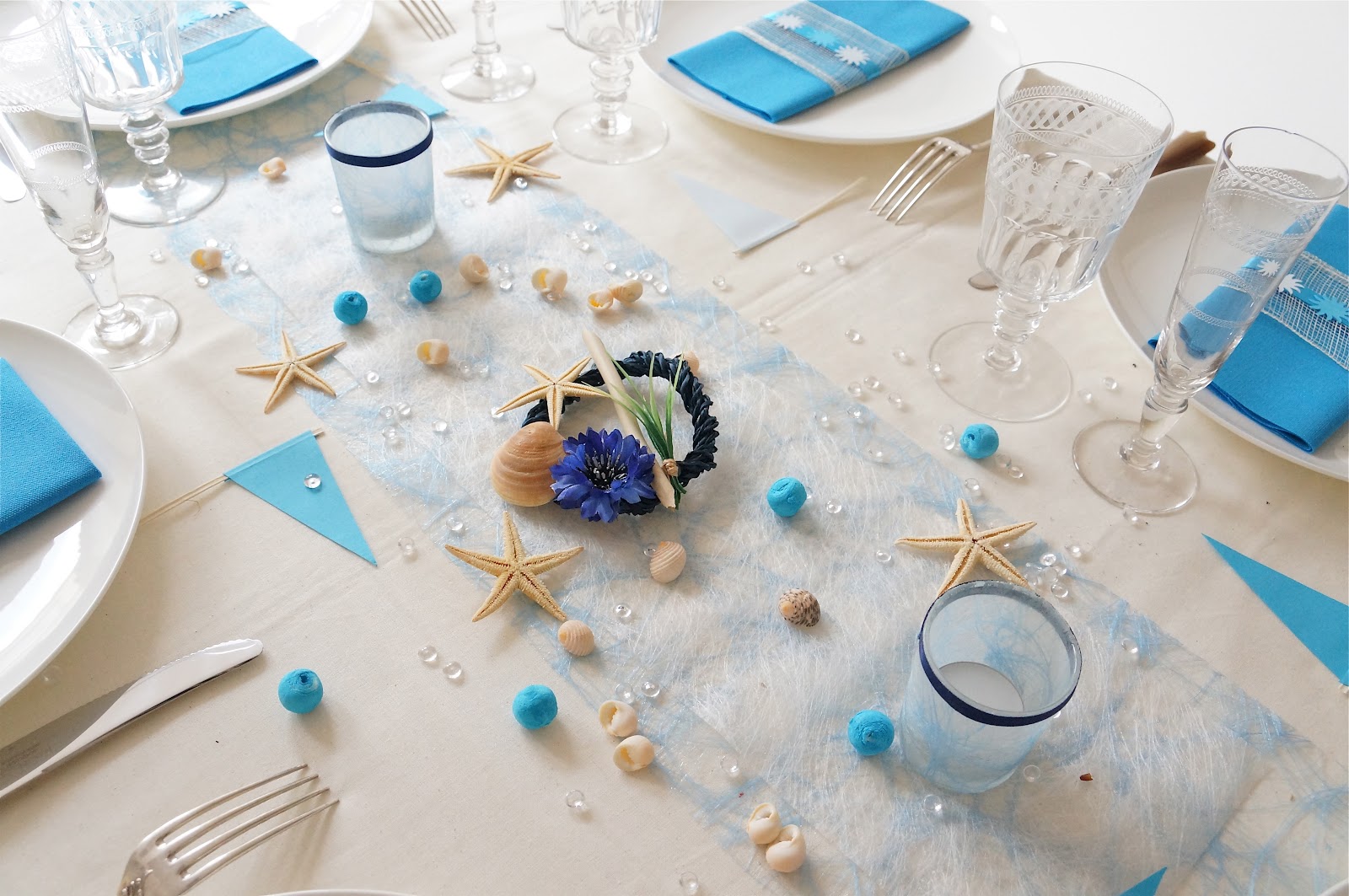 ma boutique déco table - décoration de table: bord de mer