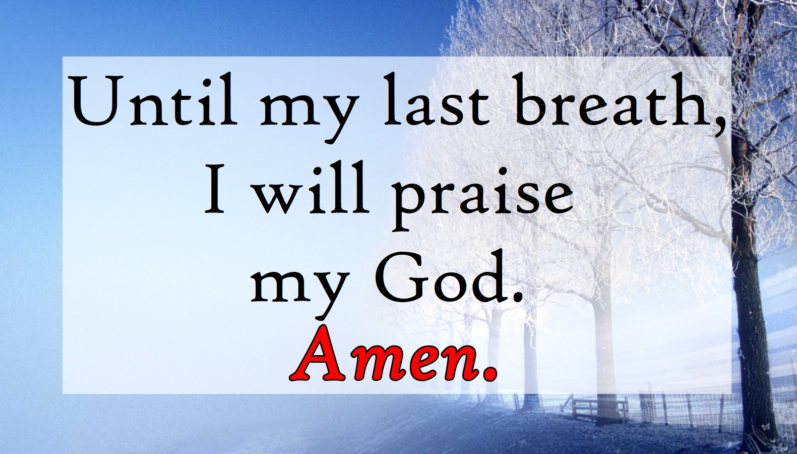 Praise God now and experience His power! Amen.