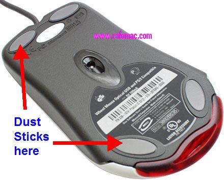 My Facebook Sharing Center: How to Clean an Optical Mouse