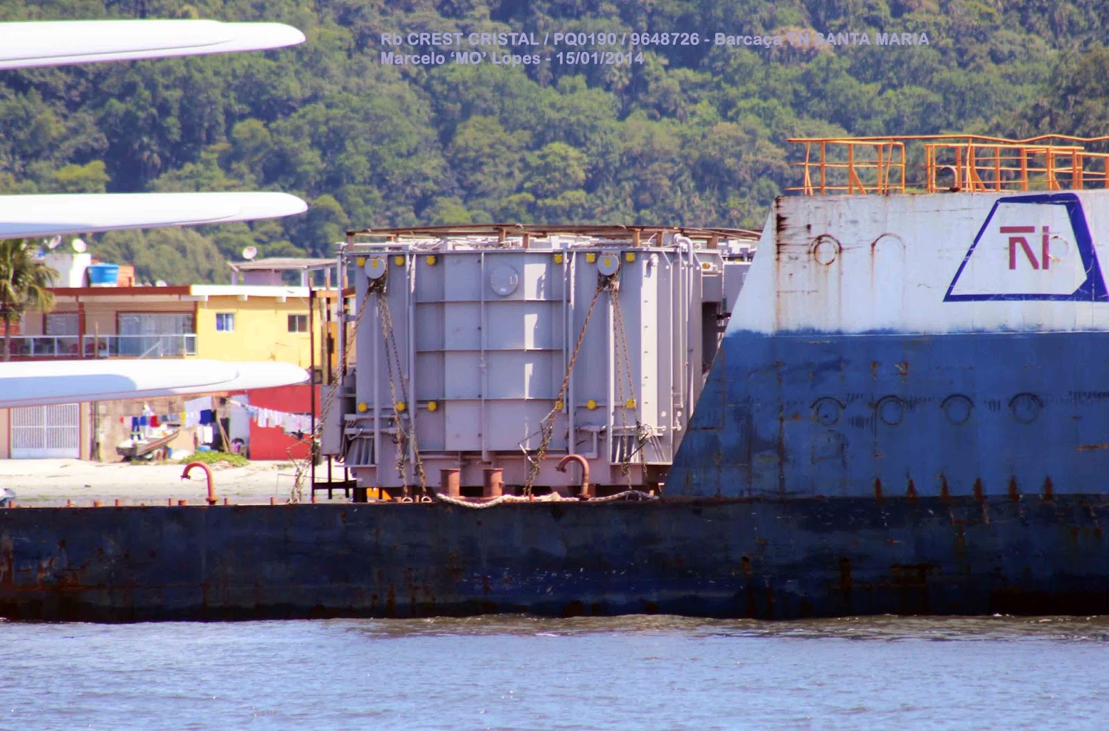 Santos Shiplovers: Rb Crest Crystal / PQ0190 - Barcaça TN Santa Maria ...