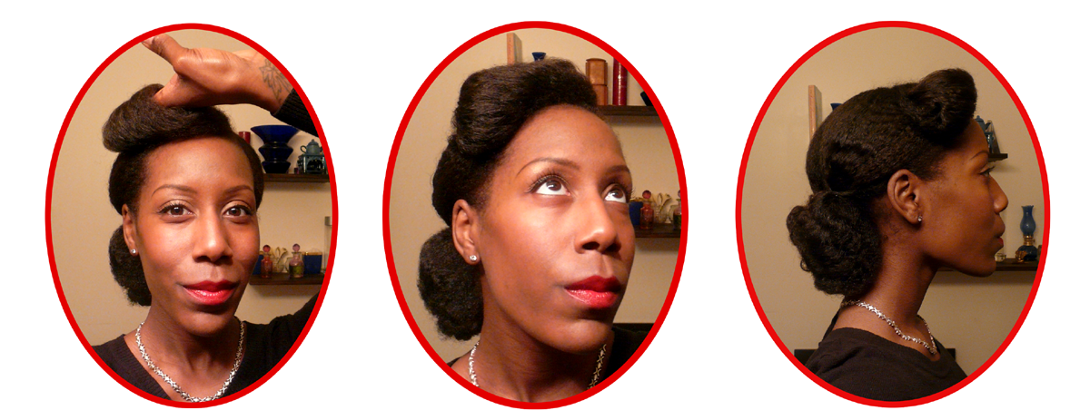 The Retro Natural: Hair Setting Basics and a Simple Everyday Style