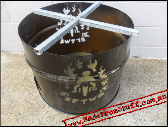 Made From Stuff: FIRE DRUMS - CUSTOM DESIGNS