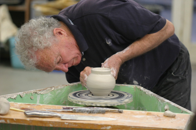 Auckland Studio Potters: 50 Years Old - 2011: Chester Nealie at ASP