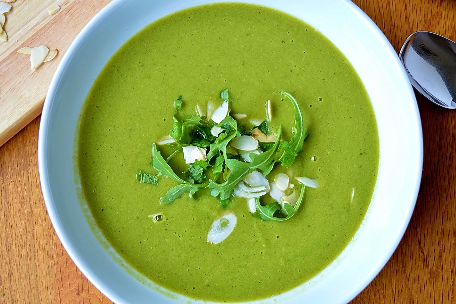 Pea and Rocket Soup GF SCD | Gluten Free SCD and Veggie