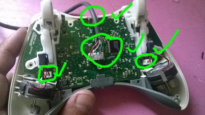 ATOMCEL: Como reparar tu control alámbrico de XBOX 360