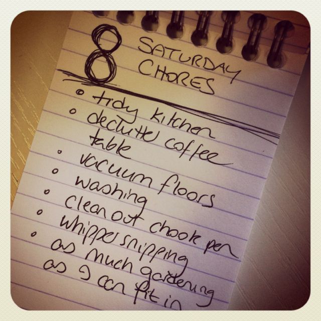 pastpresentfuture: 30 days of lists - days 5-8