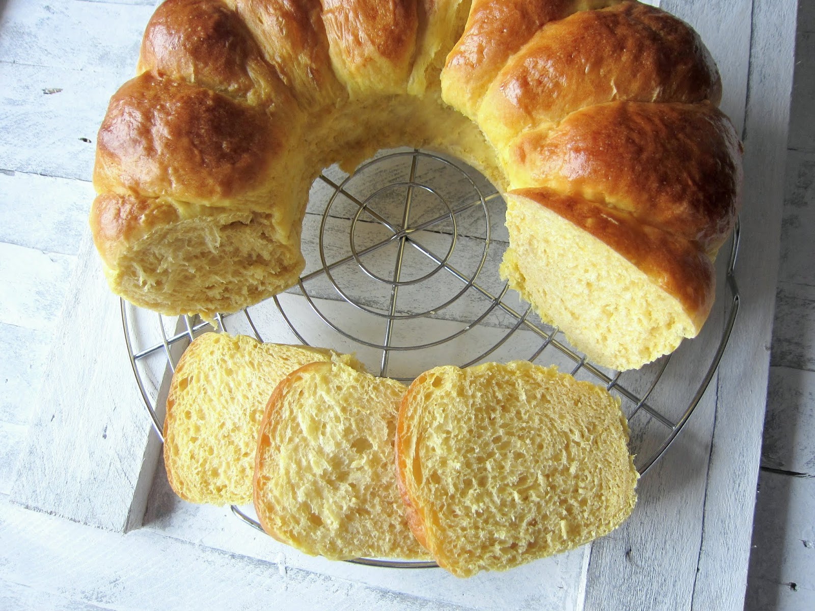 Una pincelada en la cocina: Pan dulce de calabaza