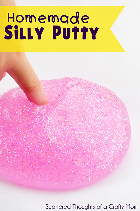 How to Make Homemade Silly Putty | Scattered Thoughts of a Crafty Mom
