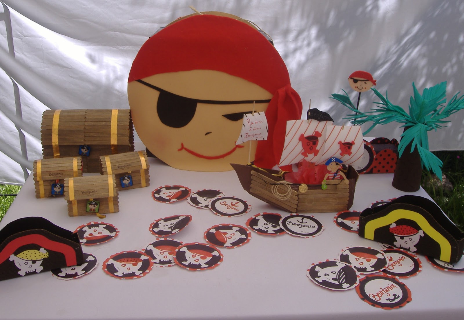 Cumpleaños temáticos: TEMATICA PIRATAS