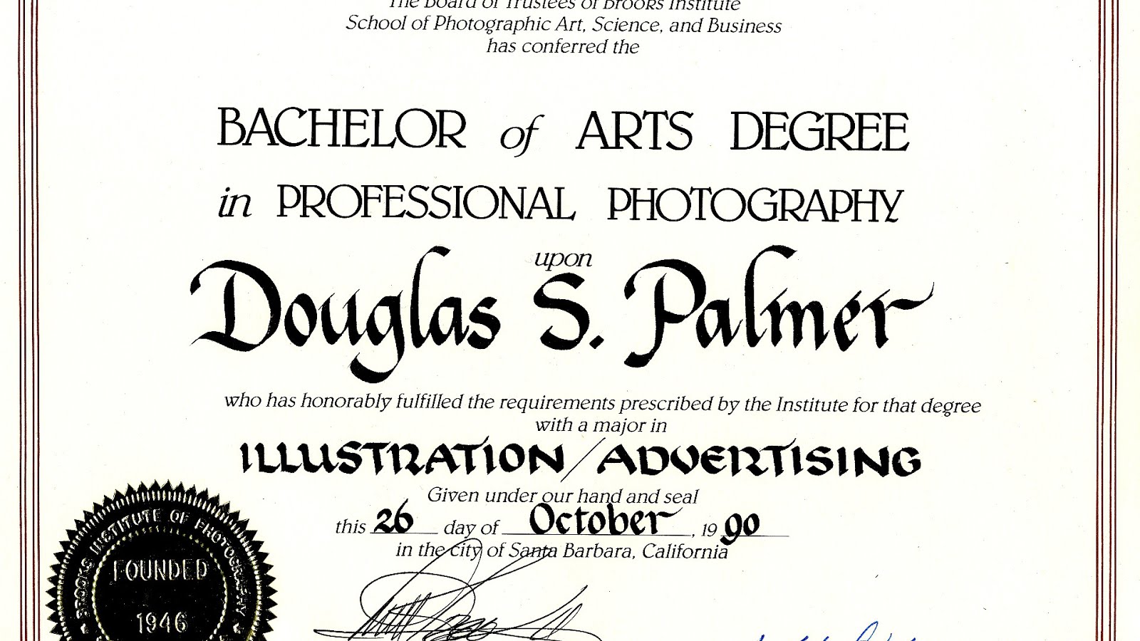 Master Degree In Photography - Photo Choices