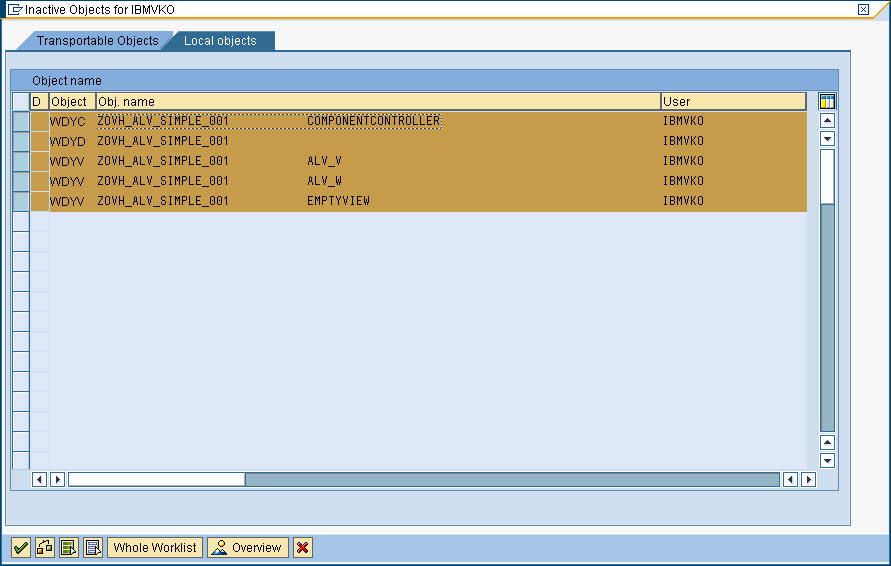 An SAP Consultant: Web Dynpro ABAP - ALV Sample program