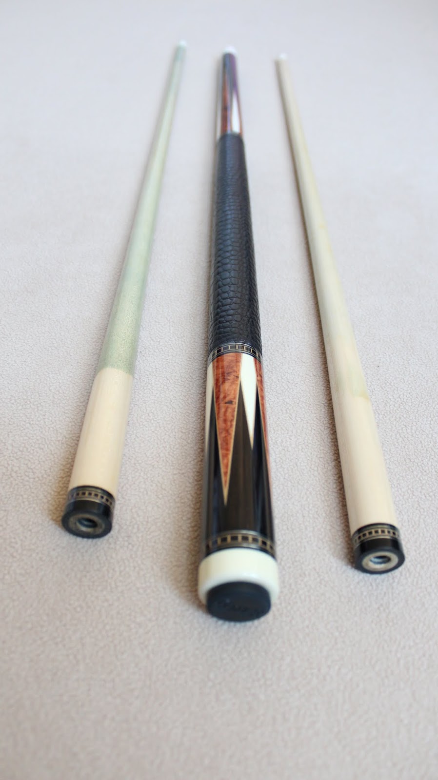 Zappy's Pool Cues: Coker Ivory Cue