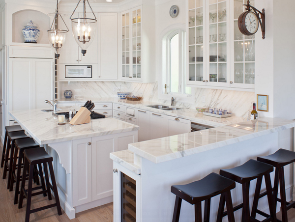 White Hamptons Style Kitchens | Coastal Style | Bloglovin’