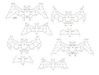 Halloween ASCII Art