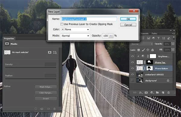 PhotoEffect: How to Make an Out of Bounds in Photoshop