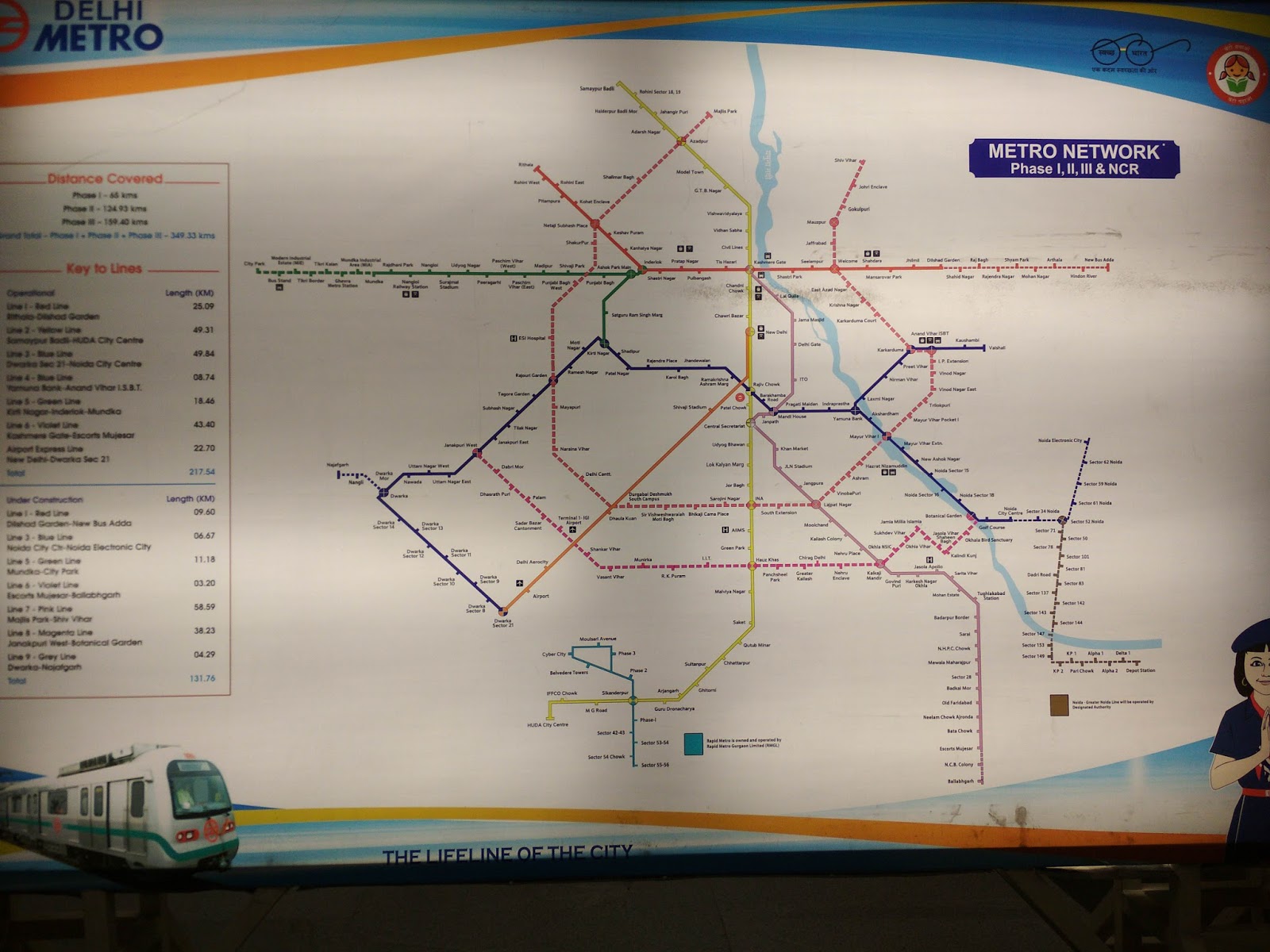 Tempat Wajib Dikunjungi di Delhi : Delhi Tourism By Metro