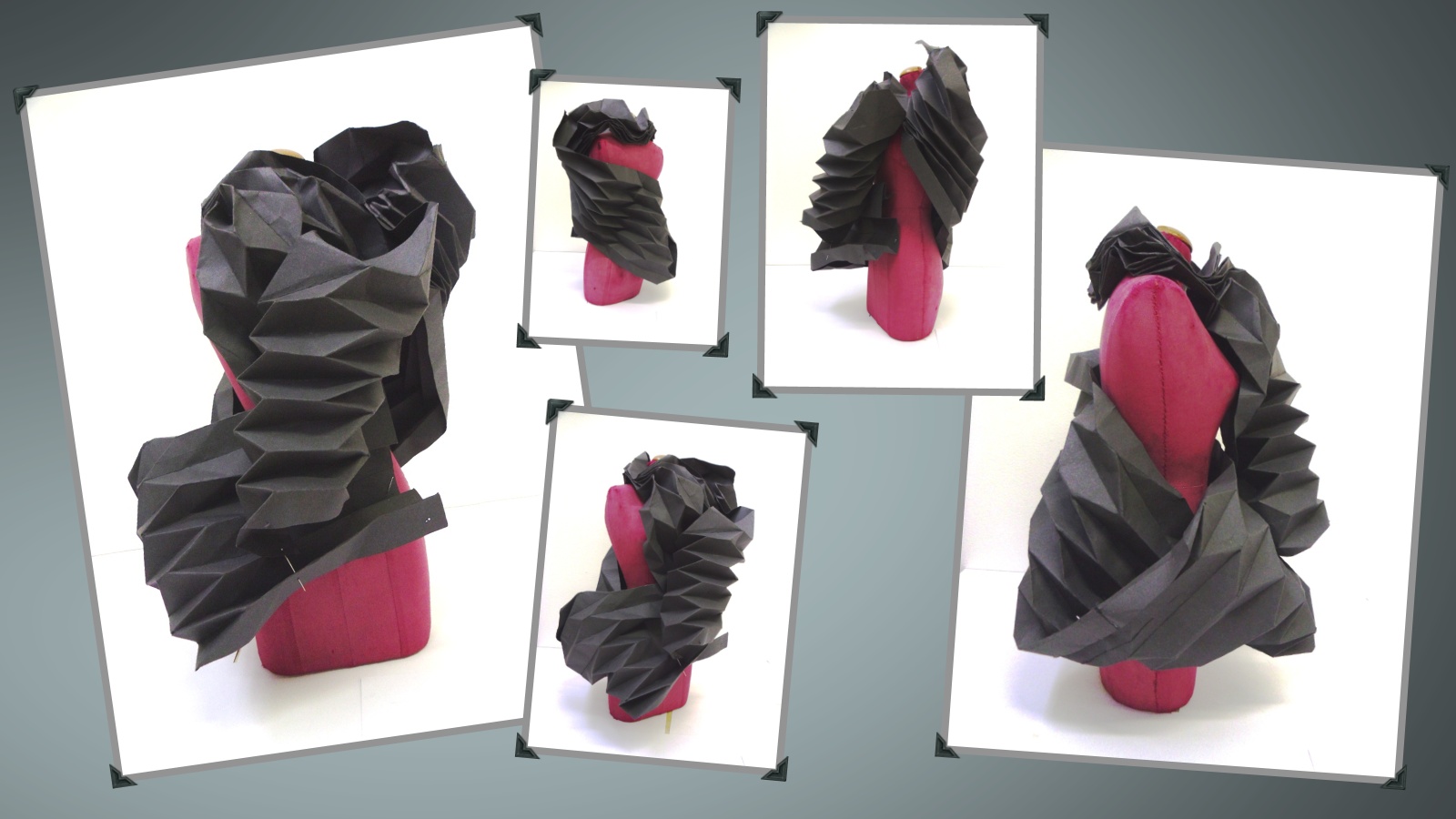 Jessica Ting Ting Ma - Creative Practice: Draping paper - Engulfed by ...