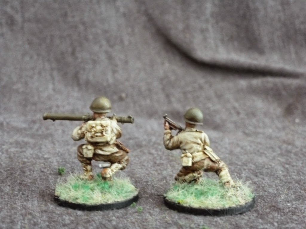 Volley Fire Painting : Gothic Line Miniatures Afrika Korp and US Army ...