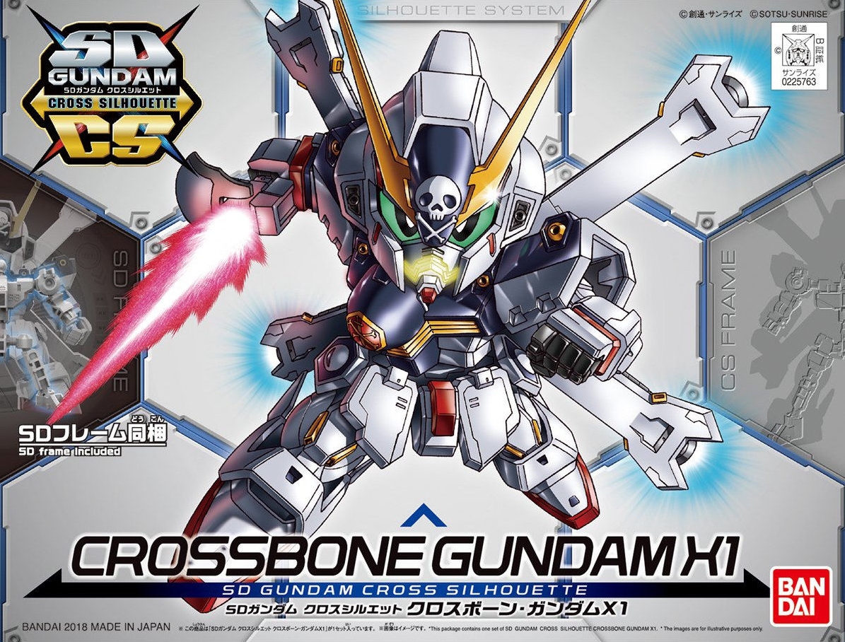 SDCS Crossbone Gundam X1 Box Art : r/Gunpla