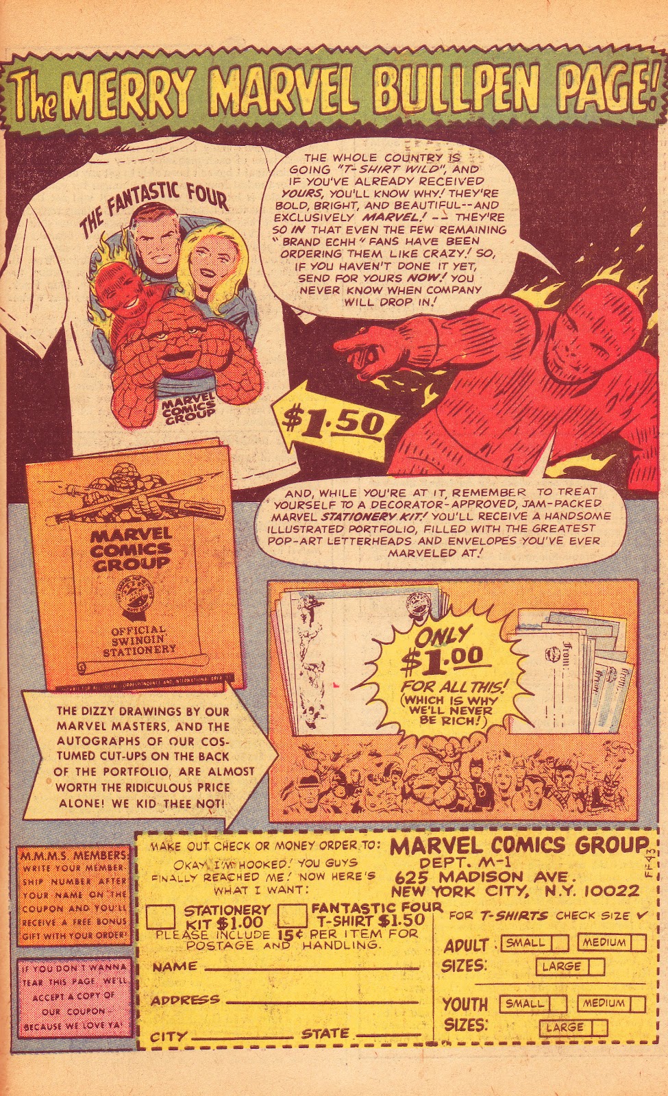 Marvel Mysteries and Comics Minutiae: More Early Marvel House Ads
