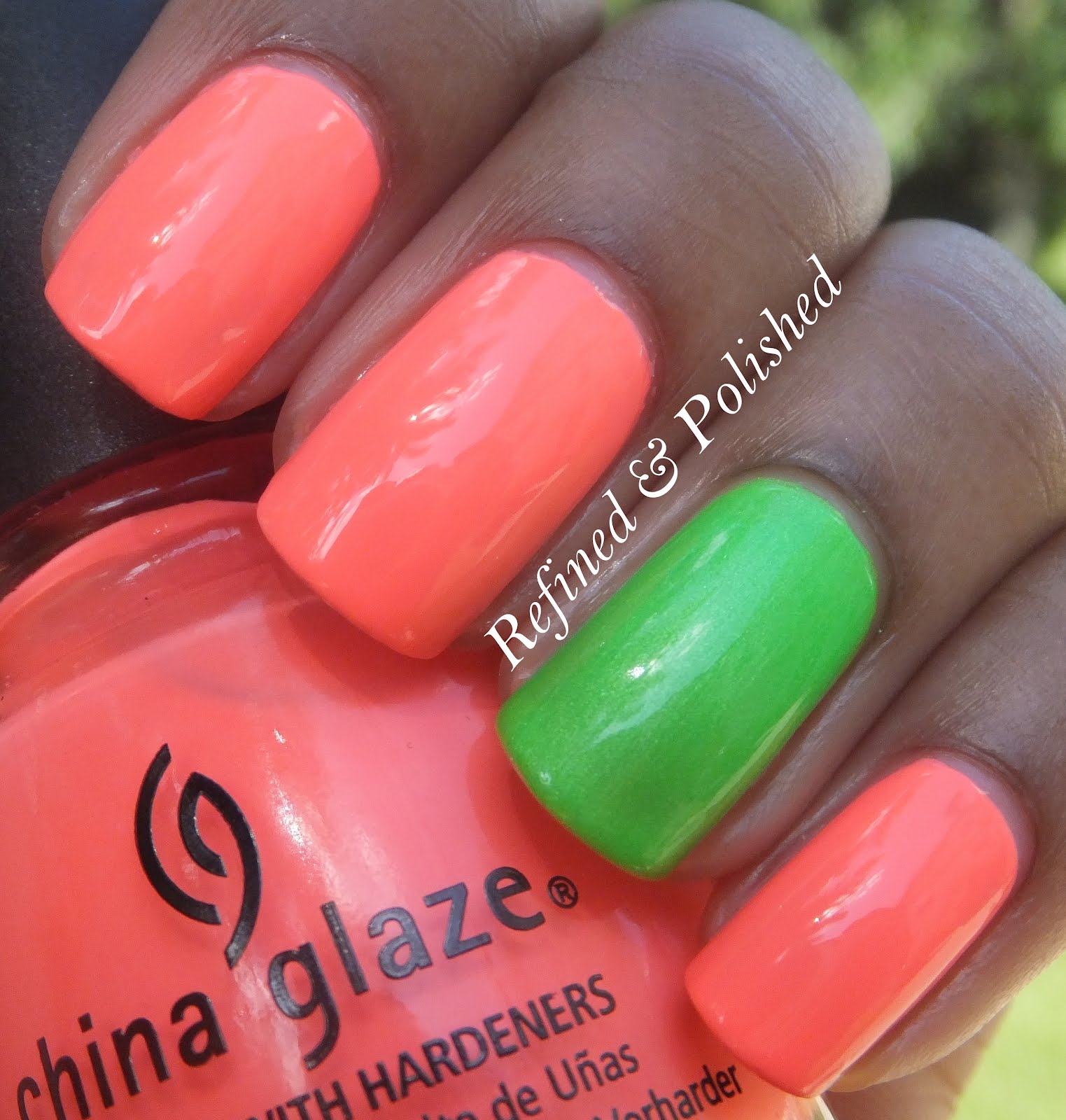 Pink Wednesday ~ China Glaze Neon Lasers