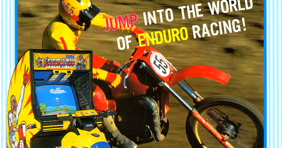 FRGCB - Finnish Retro Game Comparison Blog: Enduro Racer (Sega, 1986)
