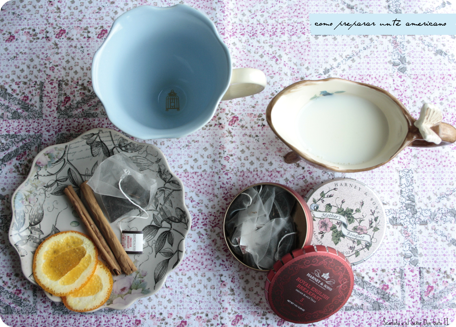 el té de las seis... / Scarlata y el Señor Don Gato II