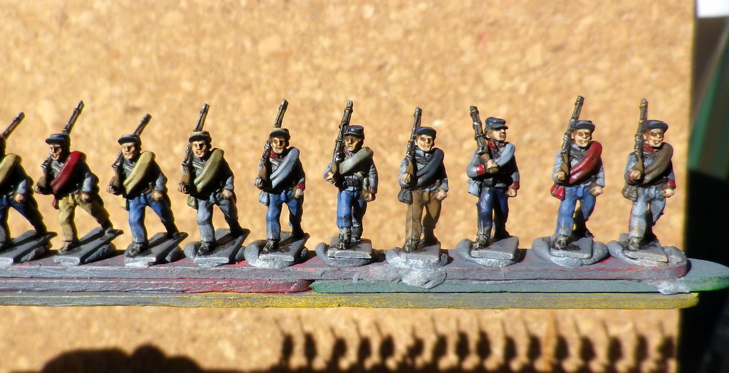 Gunners wargaming: 15mm ACW Infantry