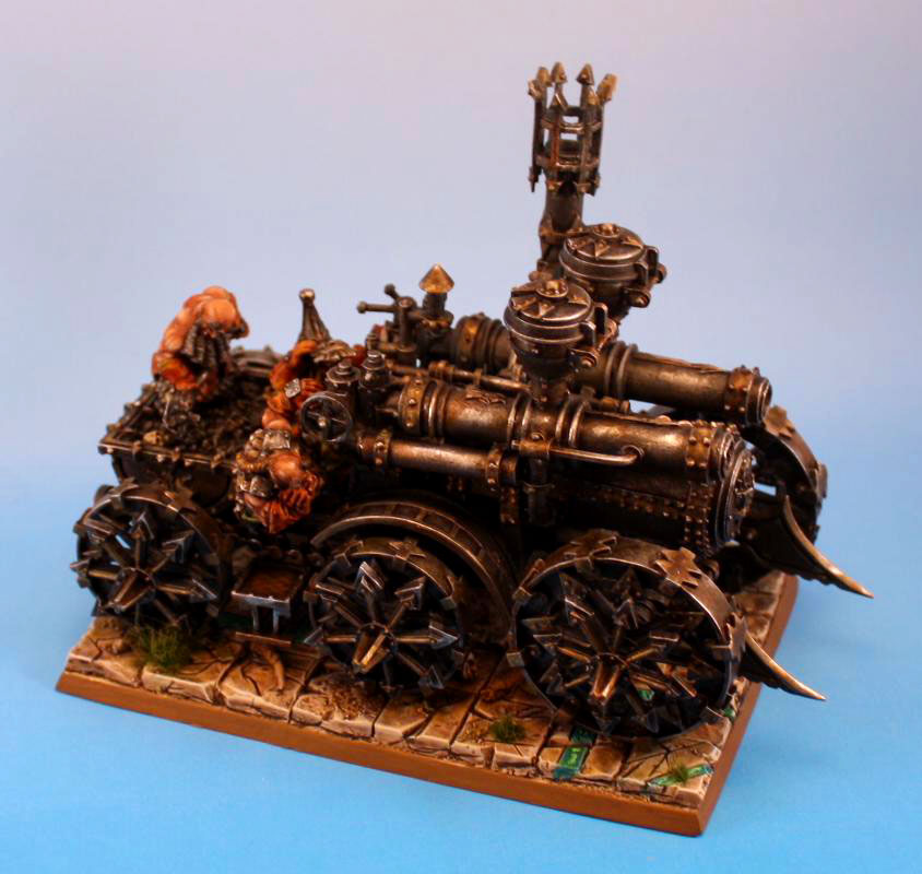 Dr. Willett's Workshop: Chaos Dwarf Iron Daemon + New Base