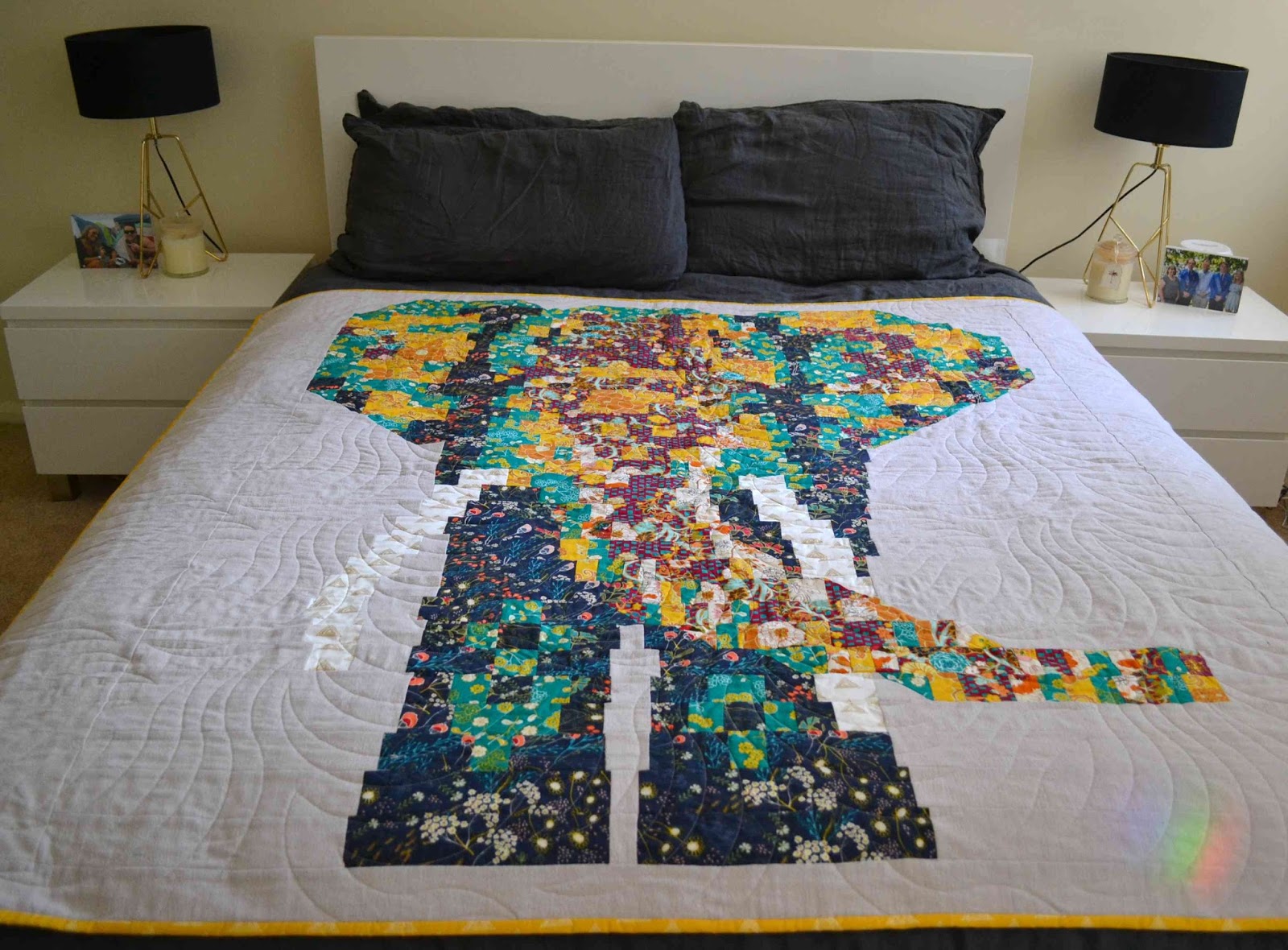 gemini stitches: "Fabled" quilt