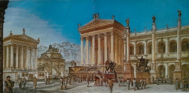 la historia de la arquitectura: Arquitectura Religiosa Romana