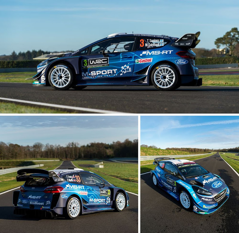 The Ford Fiesta WRC’s new look