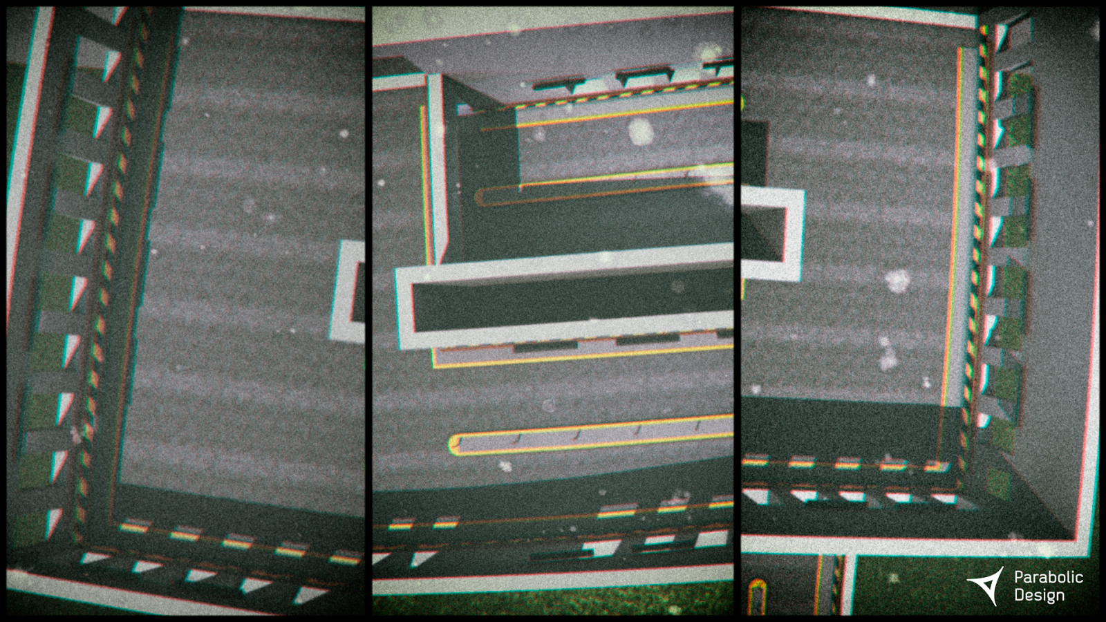 Parametric Parking Ramp Cover Images | Parabolic Design