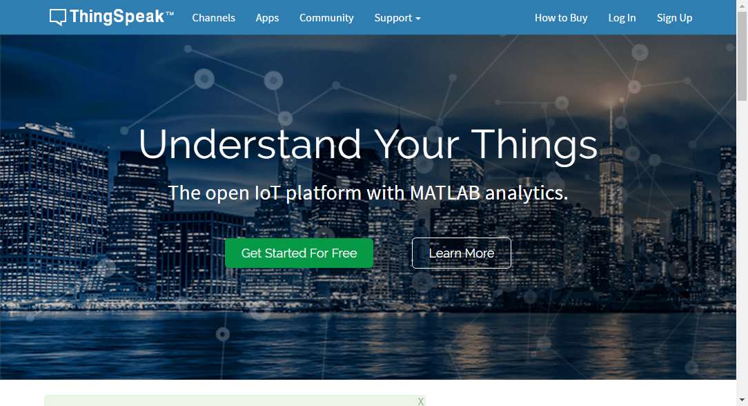 ThingSpeak 가입하기