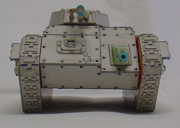 Sir Skofis's Workshop: Cardboard Imperial Guard Chimeras (scratch building)