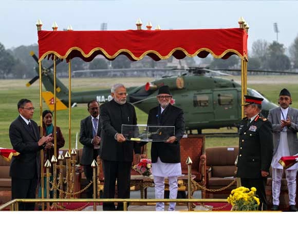 Asian Defence News: Nepalese Army Air Service takes delivery of ALH Dhruv Mark 3